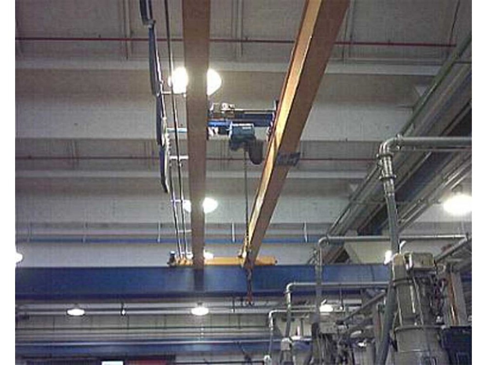 Carroponte bitrave con gruppo di sollevamento su misura - MELONI TECNO ...