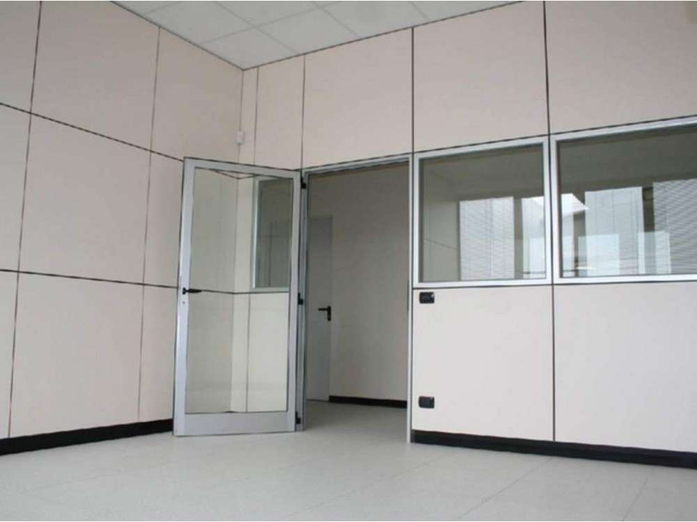 Interchangeable modular partition walls that can be integrated with ...